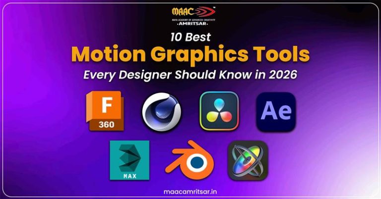 10 Best Motion Graphics Tools Every Designer Should Know in 2026 - MAAC ...